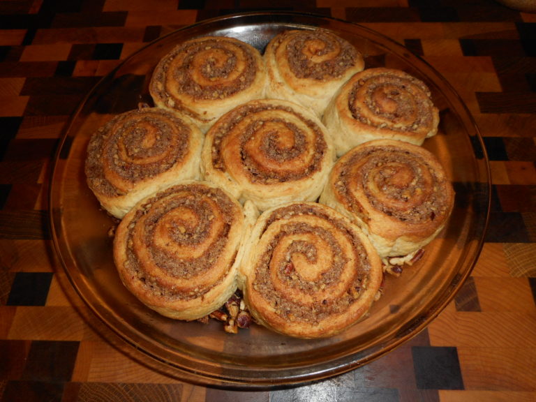 Keto Rum Sticky Buns - Diabetic Chef's Recipes