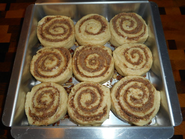 Keto Rum Sticky Buns - Diabetic Chef's Recipes