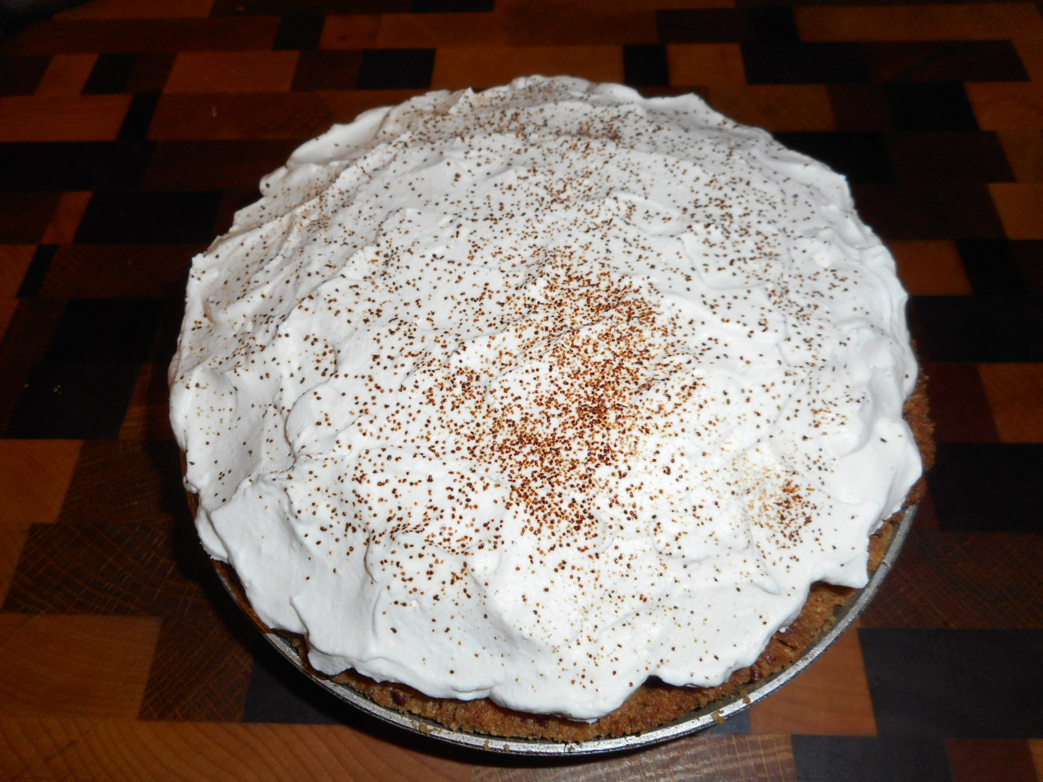 Keto Chocolate Mocha Pie - Diabetic Chef's Recipes